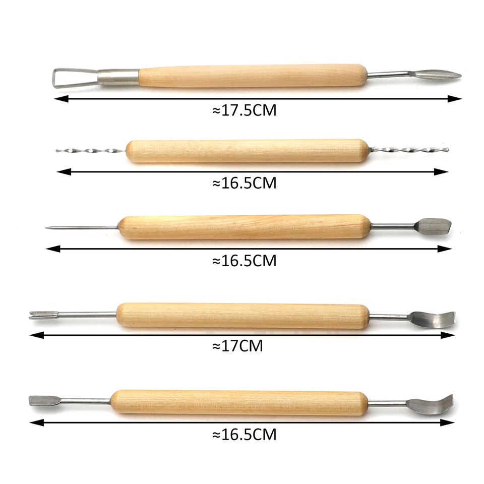 11 Pcs Pottery Tool Set Clay Sculpting Modeling Ceramics Art Kit | eBay