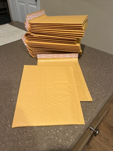 30 #0 6x10 Kraft Paper Padded Bubble Envelopes Mailers Mailing ...