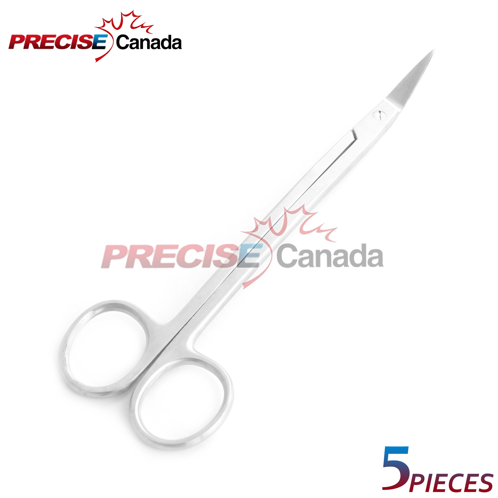 SET OF 5 DEAN SCISSORS 7" SURGICAL ENT DENTAL INSTRUMENTS STAINLESS ...