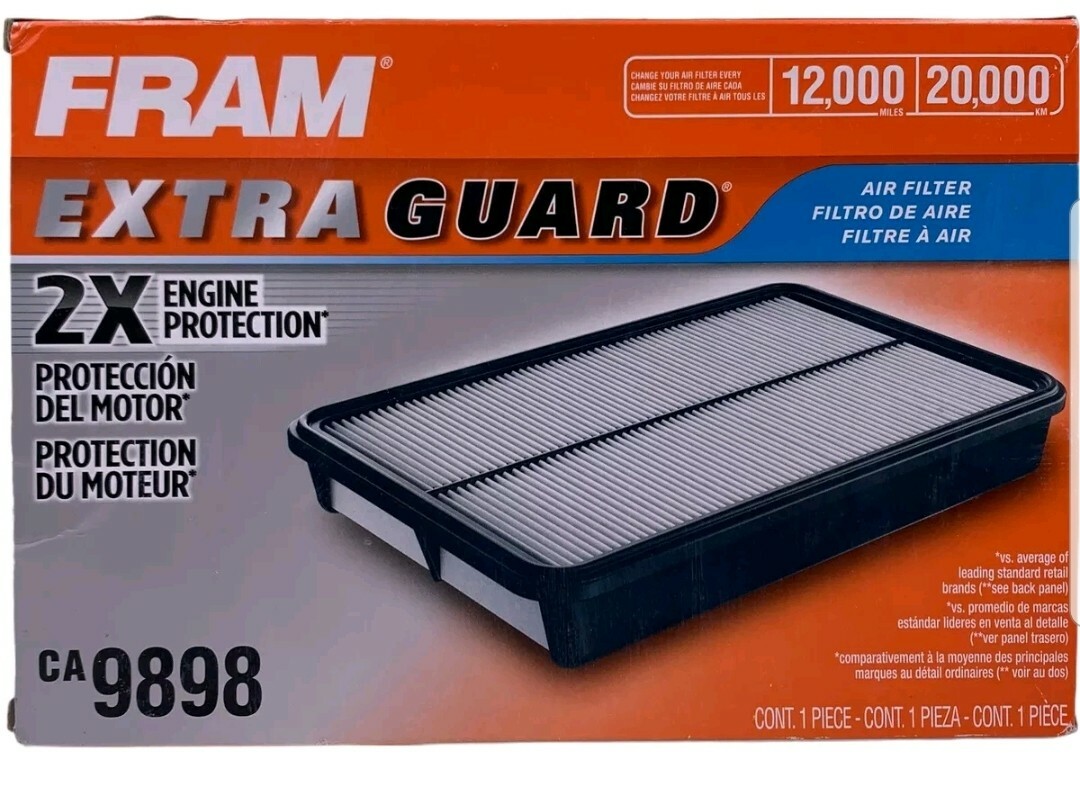 Fram CA9898 - Air filter cross reference