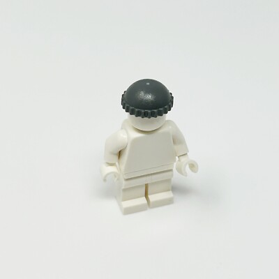 41334 LEGO Minifigure Headgear Knit CAP Hat Beanie Dark Bluish Gray (1 ...