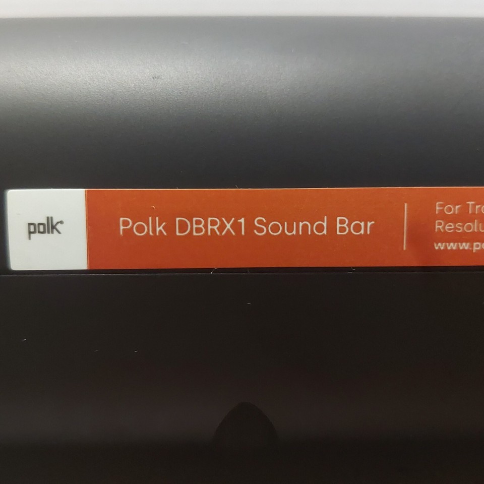 Polk Audio DBRX1 Soundbar w/ Remote & Power Cord/Dolby 5.1 | eBay