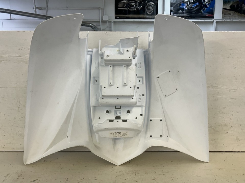 2009-2013 Yamaha Raptor 350 New Rear Fender White 5YT-W2161-11-00 | eBay