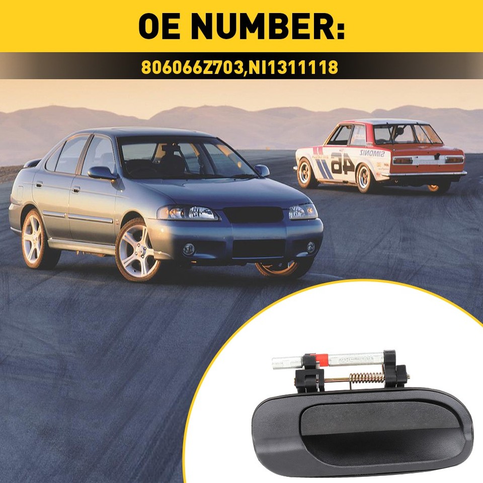 Exterior Door Panel Handle Front Left Right Side For Nissan 2000-2006 ...