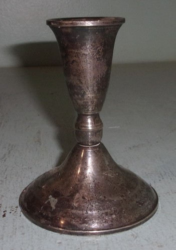 Duchin Creation Weighted Sterling Silver Candle Holder Candlestick | eBay