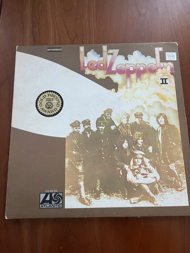 Led Zeppelin II 1969 Atlantic Lp SD 8236 G/Vg Engraving ST-A-691672-T ...