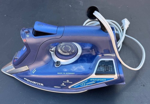 Rowenta SteamForce 1800W Steam Iron Made in Germany Blue | eBay UK