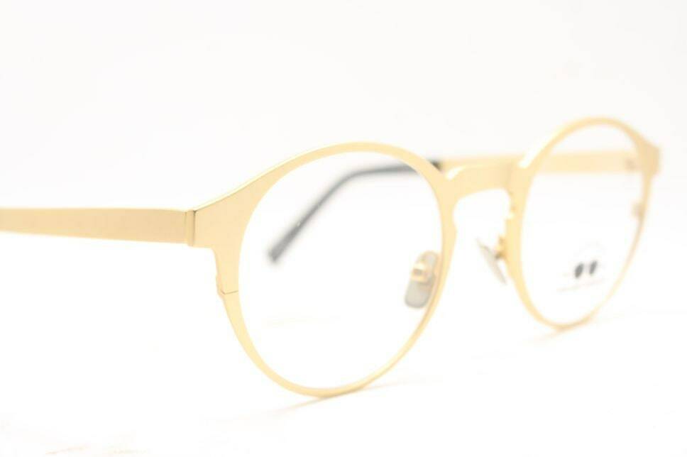 Gold Metal Eye Glasses Frames - Gem