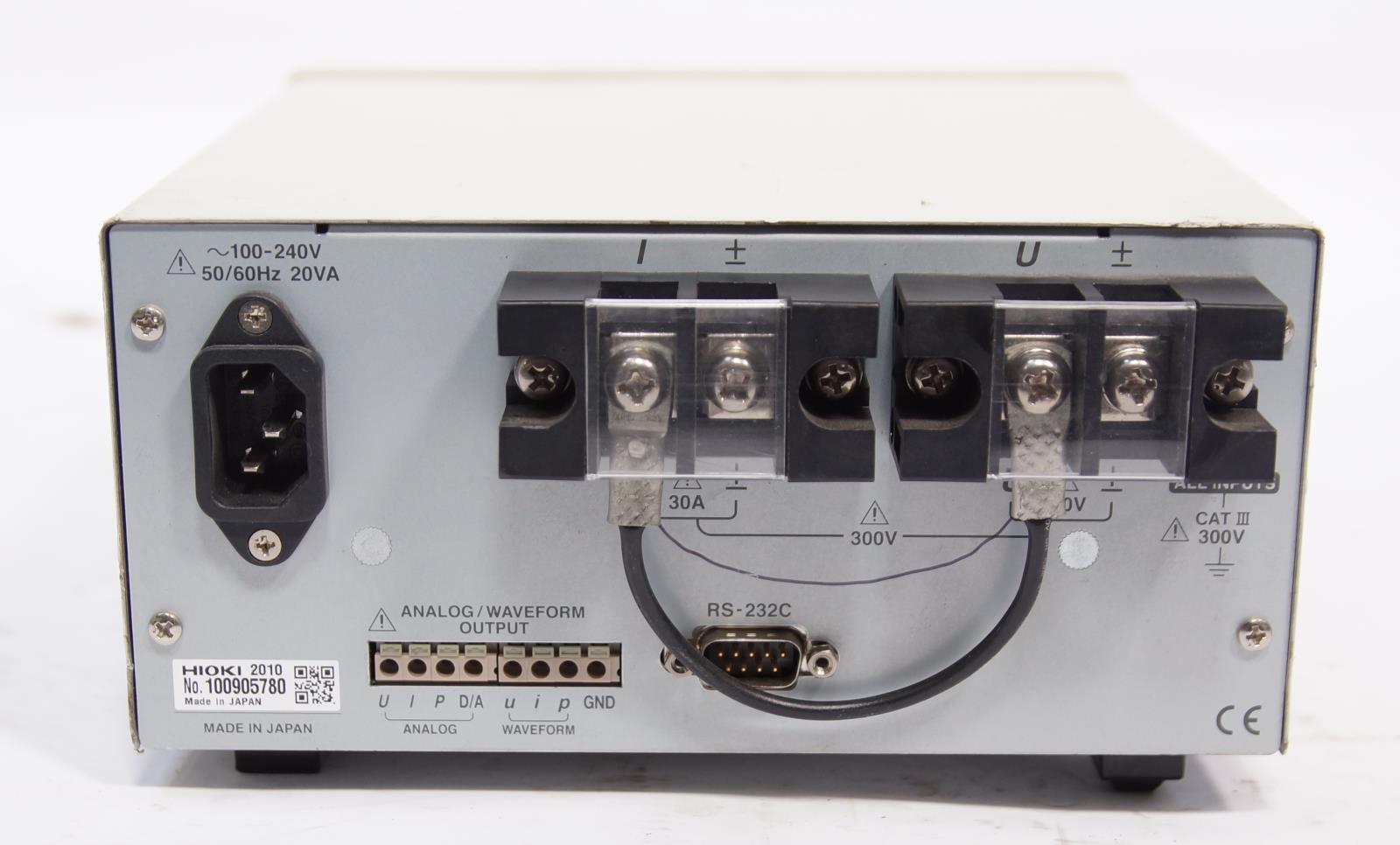 Hioki 3334 AC / DC Single-phase Power HiTester | eBay