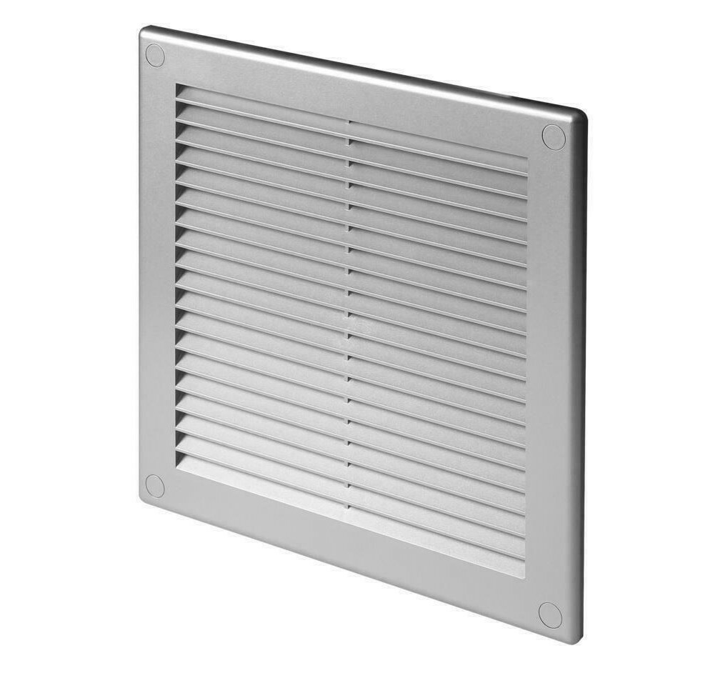 Satin Air Vent Grille with Fly Screen / Louvre Vents with Anti-Insect ...