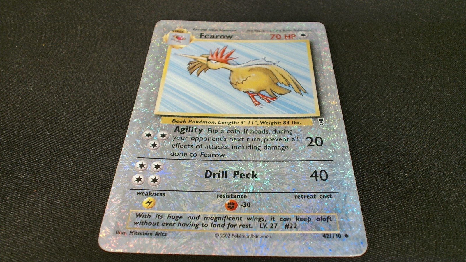 Fearow - HOLO REVERSE - Legendary Collection - ENG - 42 vintage card ...