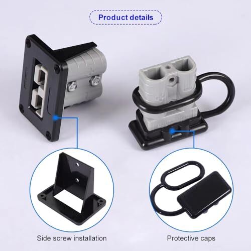50 Amp Power Quick Connect Connector 50A Battery Quick Disconnect Plug ...