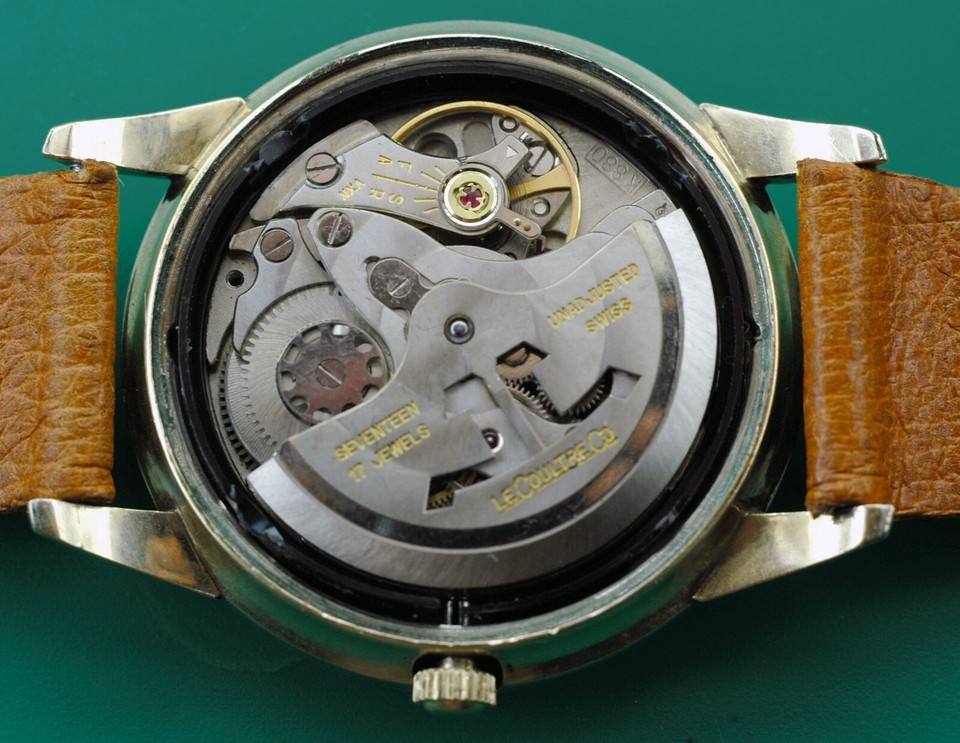 Vintage 60s Jaeger Le Coultre "MASTER MARINER" Large 35mm Automatic GF ...