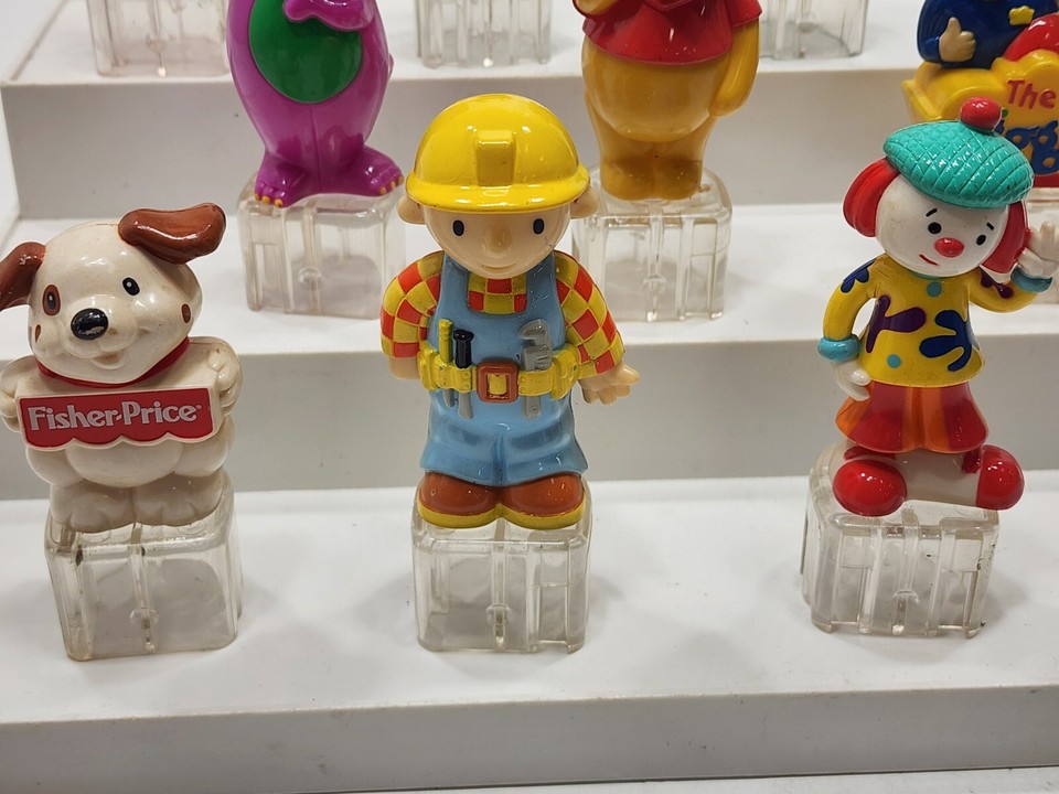 Lot of 9 Fisher-Price Easy Link Smart Keys Mickey Barney Elmo The ...