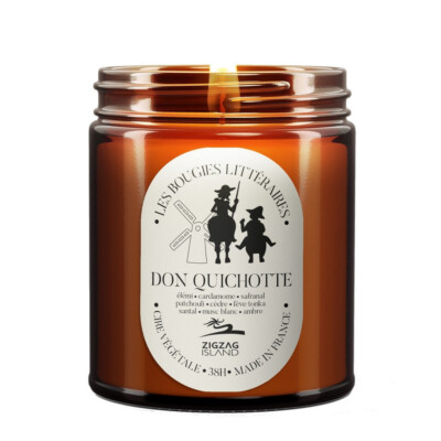 Bougie végétale parfumée Fève tonka, Cardamone et Safranal (Don ...