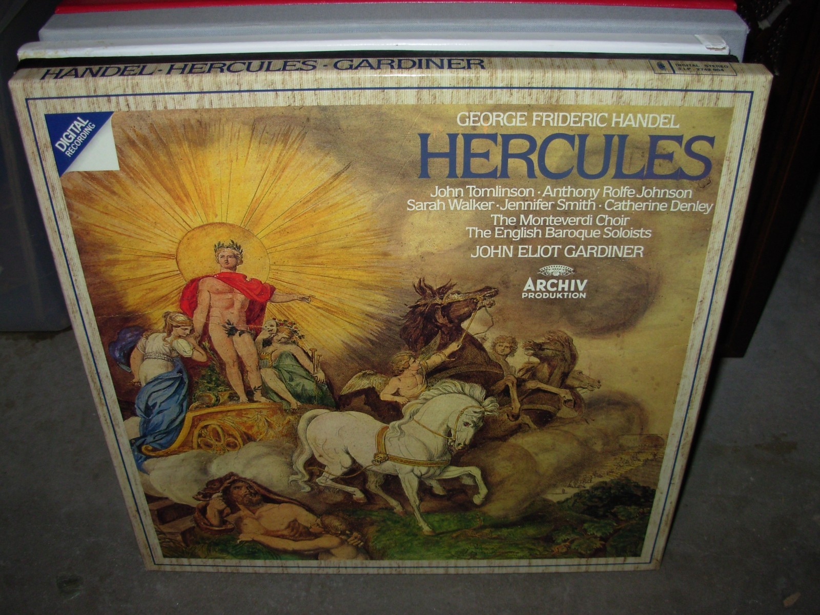 GARDINER / HANDEL hercules ( classical ) 3 lp box digital | eBay
