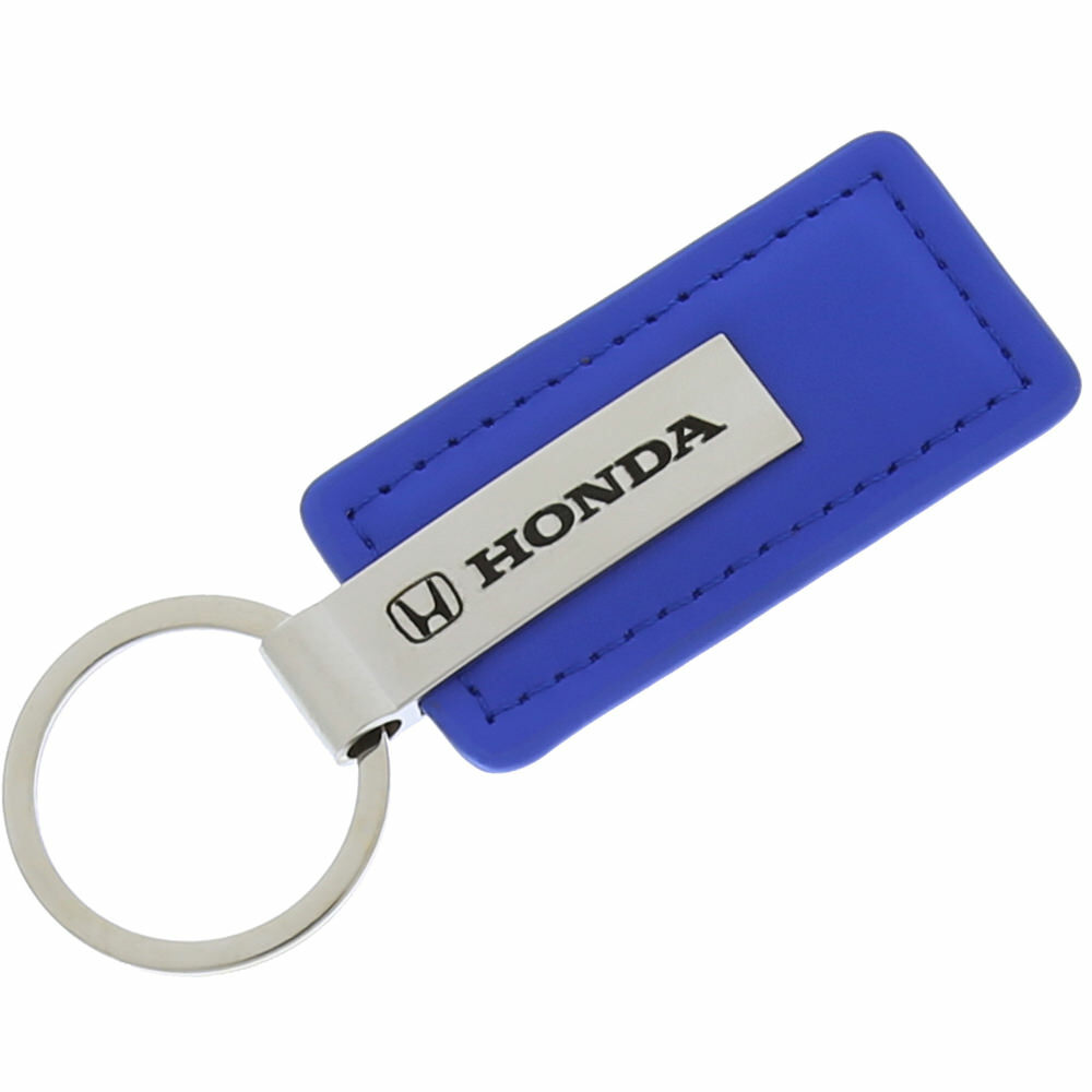 Honda Leather Keychain (Blue) 718544316746 | eBay