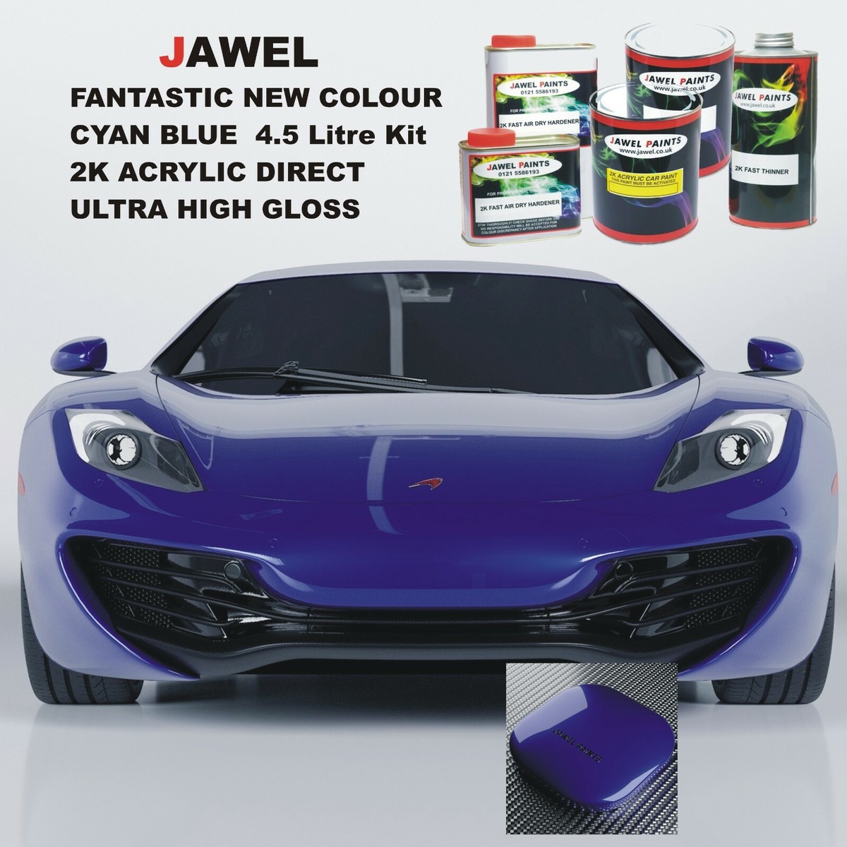 Blue Car Paint Texture