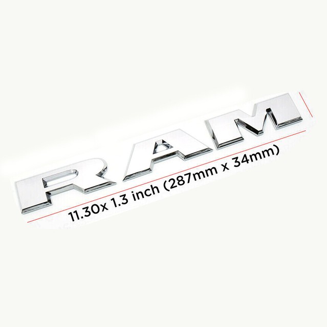 2019 Dodge RAM Truck 4x4 Emblem Part Number 68302528AB Great for sale ...