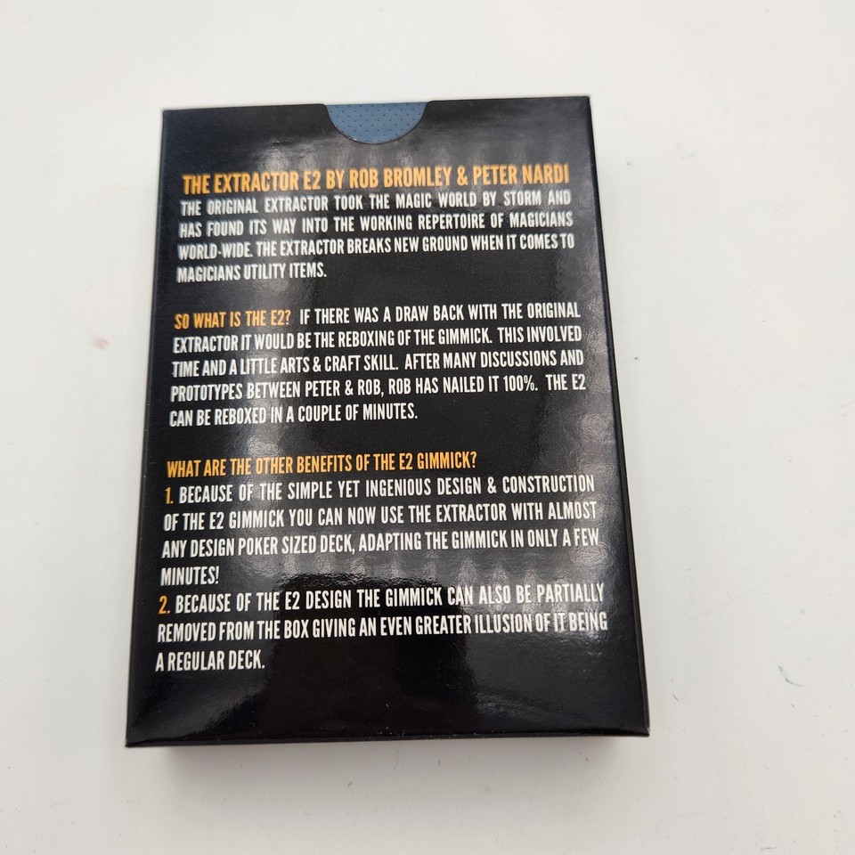 Extractor E2 By Rob Bromley & Peter Nardi- Magic Trick - New | eBay
