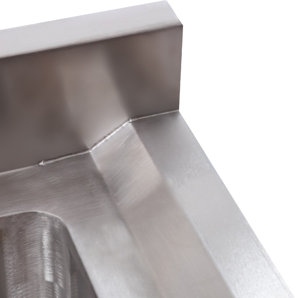 Three 3 Compartment Stainless Steel Commercial Kitchen Restaurant Bar ...