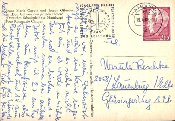 Ak Schauspieler Joseph Offenbach und Joana Maria Gorvin in Don Gil ...