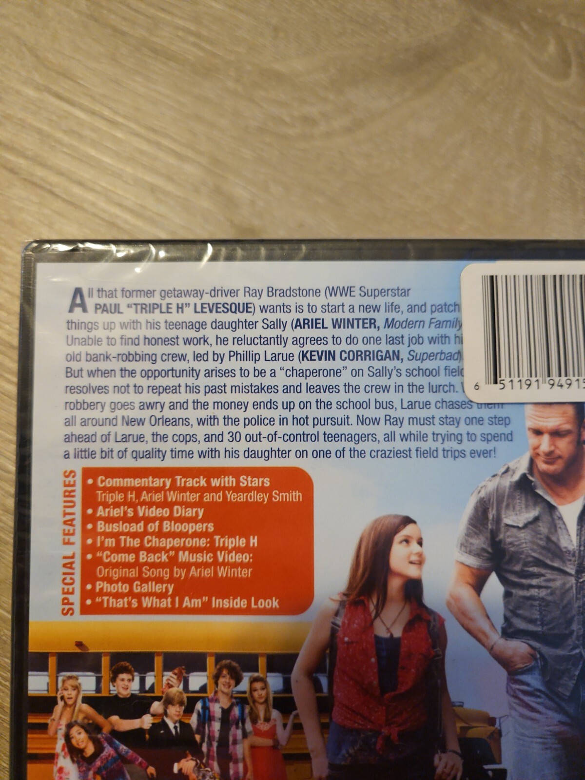 The Chaperone (DVD, 2011) Triple H WWE WWF Walmart Exclusive New Sealed ...