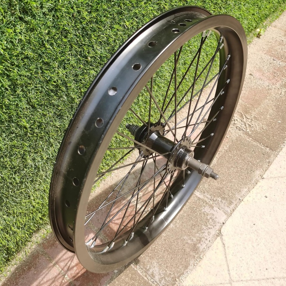 Heavy Duty 20'' 12G 36 Spokes Bike Wheel Set Front & Rear Rim - MTB ...