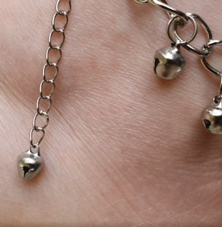 Bell Ankle Bracelet 20 Bells Anklet Quality Shiny Steel Dancing Bells ...