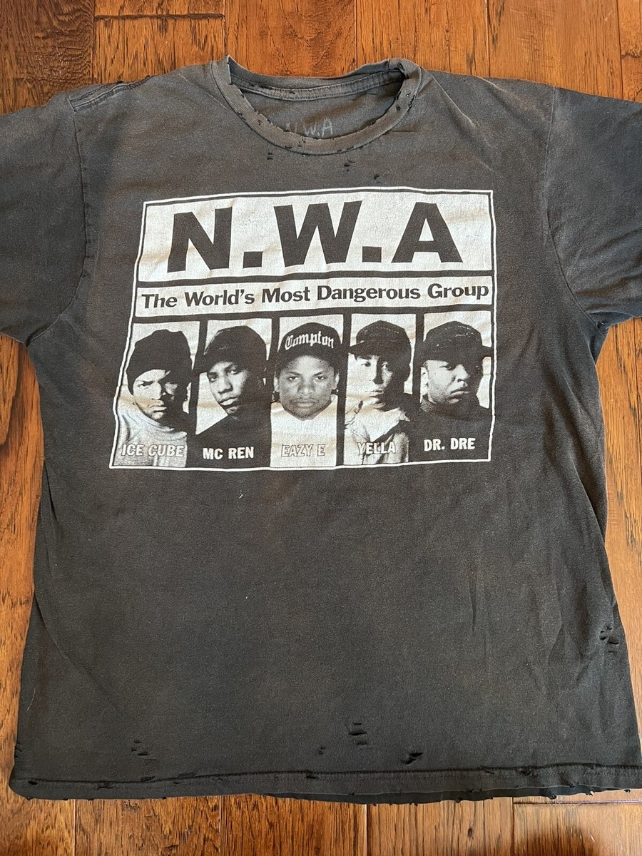 Nwa T Shirts NWA T Shirt – Da Hood Greeting Cards