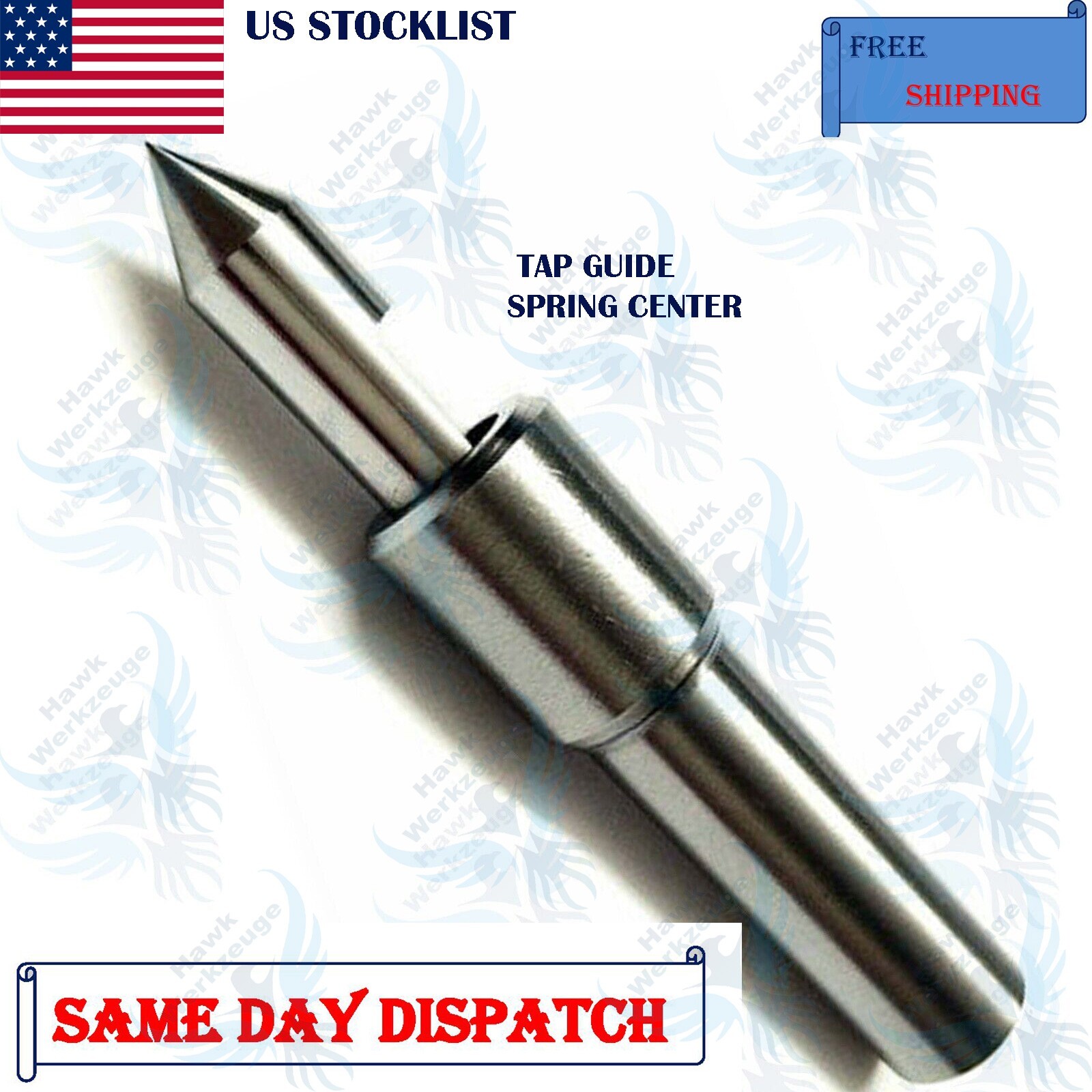 New Spring Center Tap Guide Tool to Align Tap for threading Lathe Mill ...