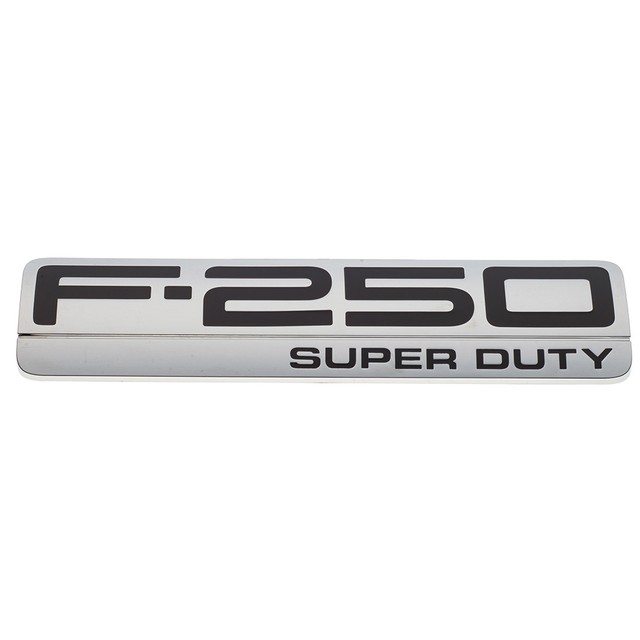 Ford OEM Tailgate Mounted Rear Chrome Emblem for F250 Super Duty for ...