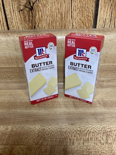 2 Pack McCormick Butter Extract 1oz Each Exp 03/28 | eBay