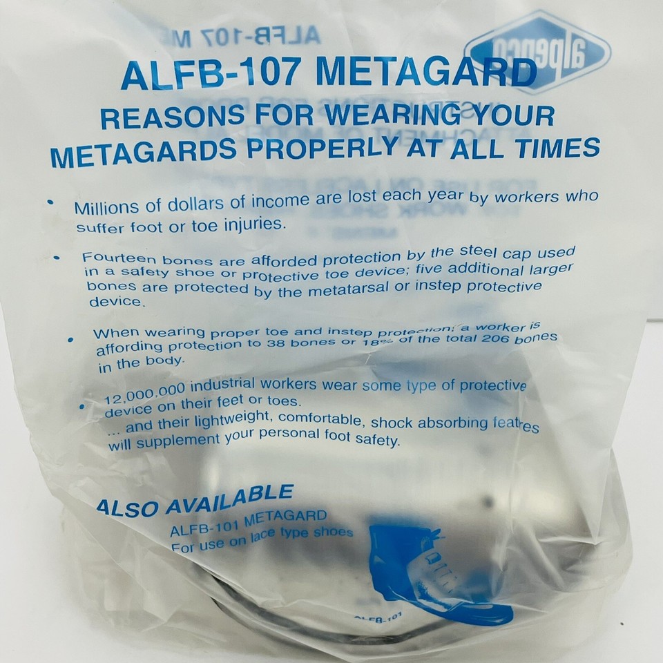 Alpenco Metagard Stainless Steel Metatarsal Foot Guard For Laceless ...