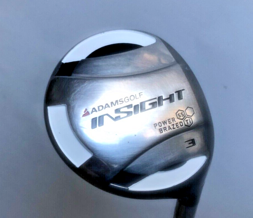 Adams Insight Power Brazed 3 Fairway Wood Aldila 75G Graphite Shaft S Flex RH | eBay