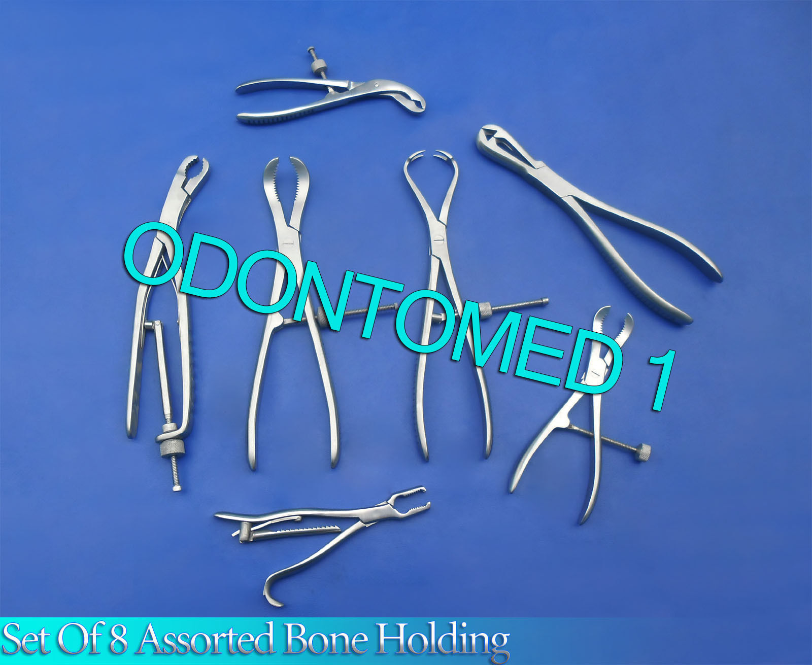 Set Of 8 Assorted Bone Holding Orthopedic Instruments | eBay