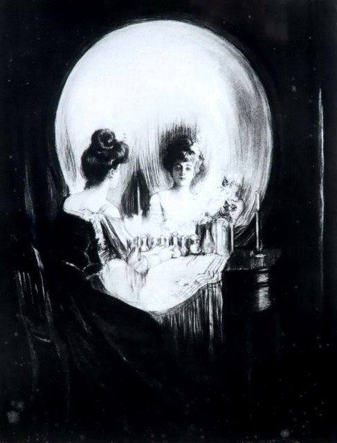 All is Vanity Charles Allan Gilbert Print Poster | eBay