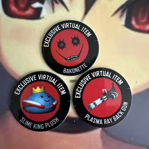 Roblox Bakonette Face & Slime King Plush & Plasma Ray Back Gun Code | eBay