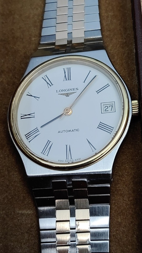 Longines Cal. 990 Steel Gold Automatic | eBay