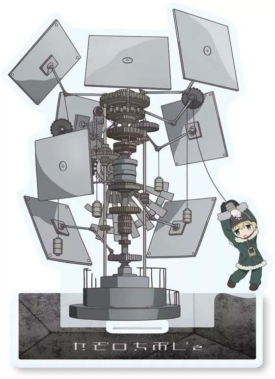 Acrylic stand/acrylic panel Hanging lilies and mysterious objects ...