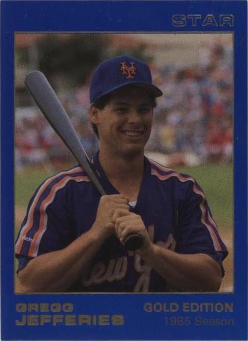 1988 Star Gold - Gregg Jefferies #4 (RC) for sale online | eBay