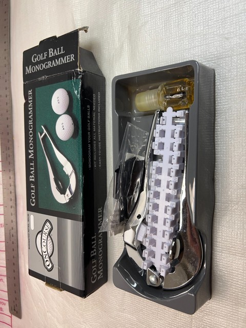 Solutions Golf Ball Monogrammer Kit - PS0145PM10ENB for sale online | eBay