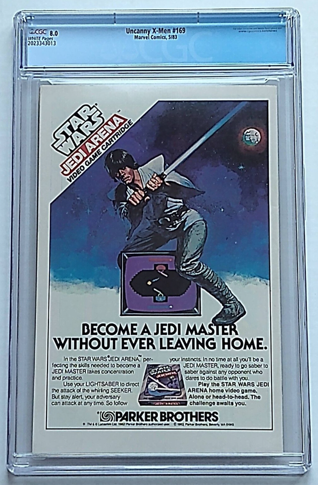 Uncanny X-Men # 169 CGC 8.0 VF WP Marvel 1983 1st App of Callisto ...