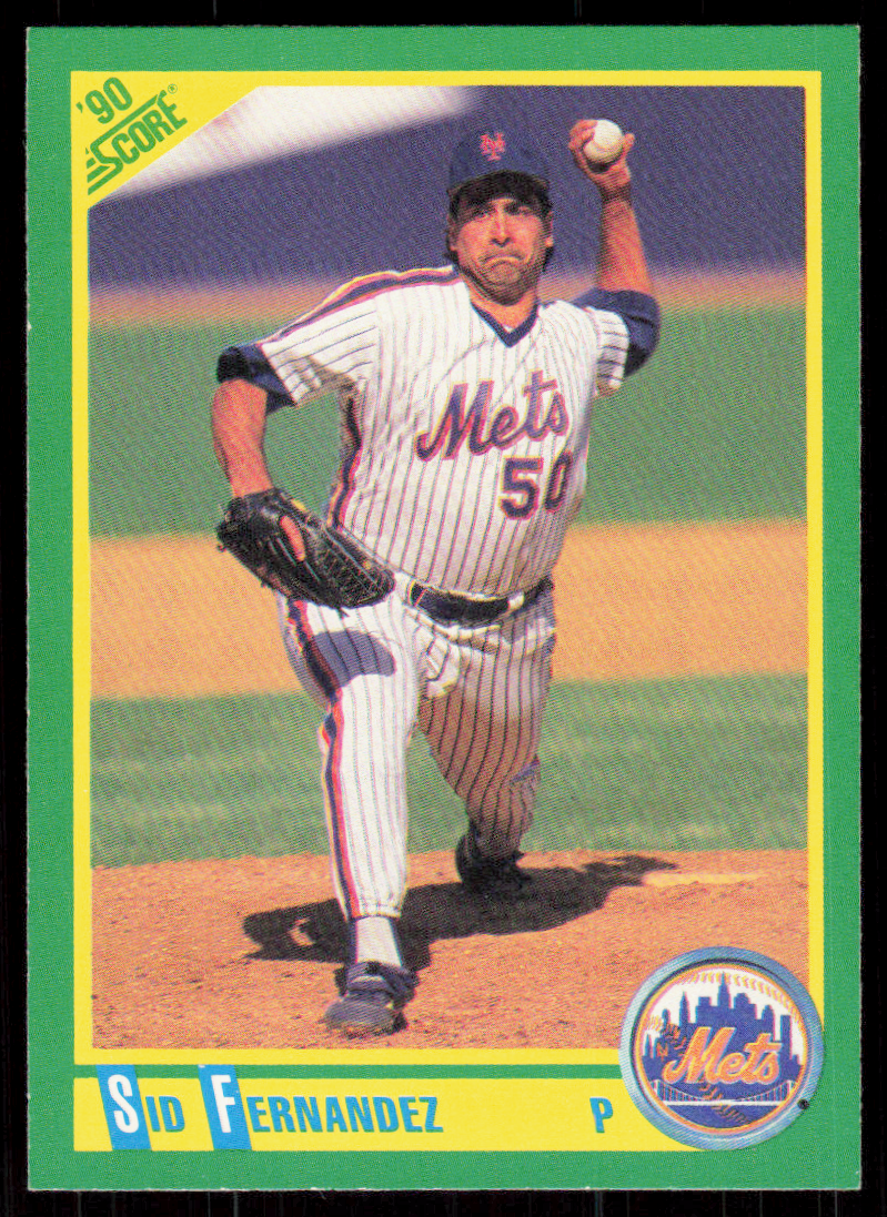 1990 Score 18 Sid Fernandez New York Mets | eBay