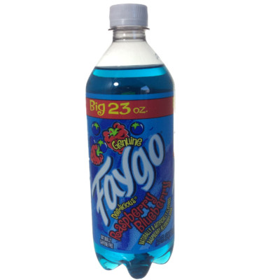 1 CASE 24 ct. Faygo Blue Raspberry 24 oz POP ORIGINAL DETROIT MADE SODA ...