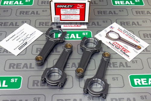 Manley Turbo Tuff I-Beam Forged Rods Acura B18C Integra GSR ARP625 ...