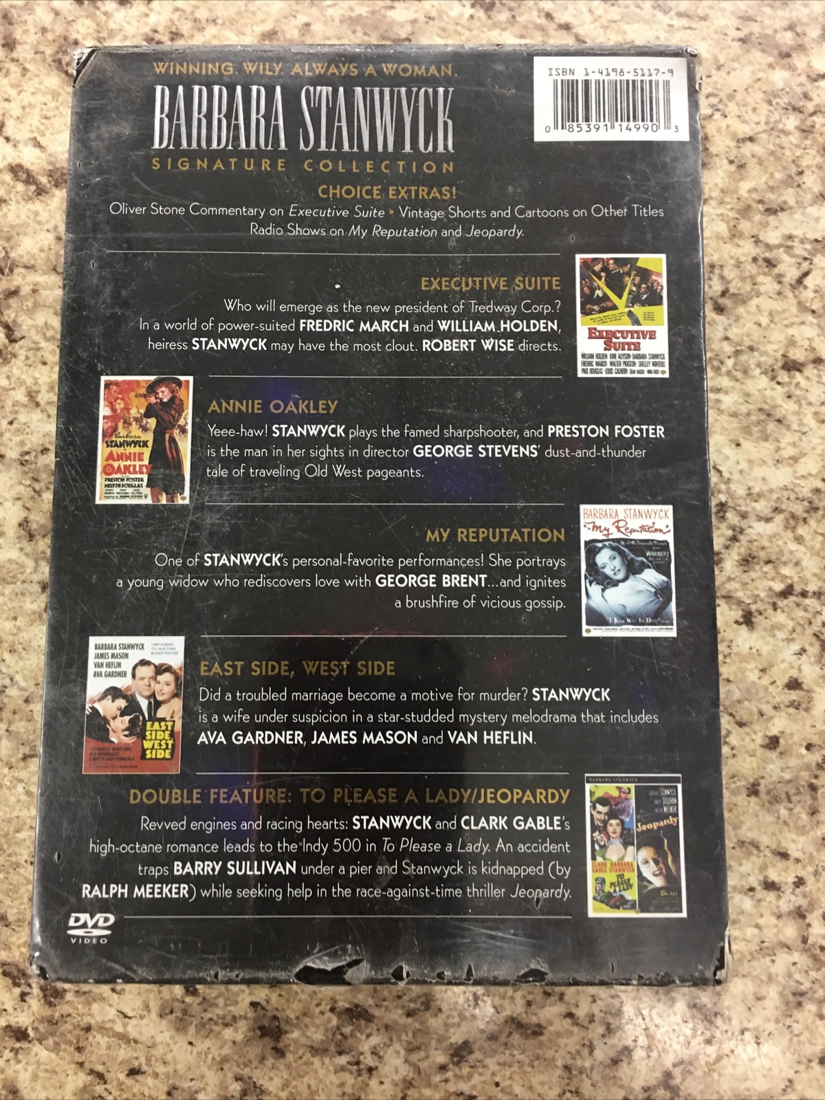 Barbara Stanwyck Collection (DVD, 2007) for sale online | eBay