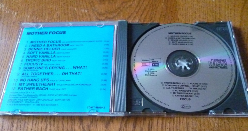 FOCUS Mother Focus IMPORT CD | eBay