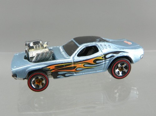 Vintage Hot Wheels Classic Redline Diecast 1/64 Blue Rodger Dodger ...