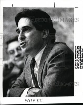 1989 Press Photo Shaker Heights Council member Alan Melaned - cvb14206 ...